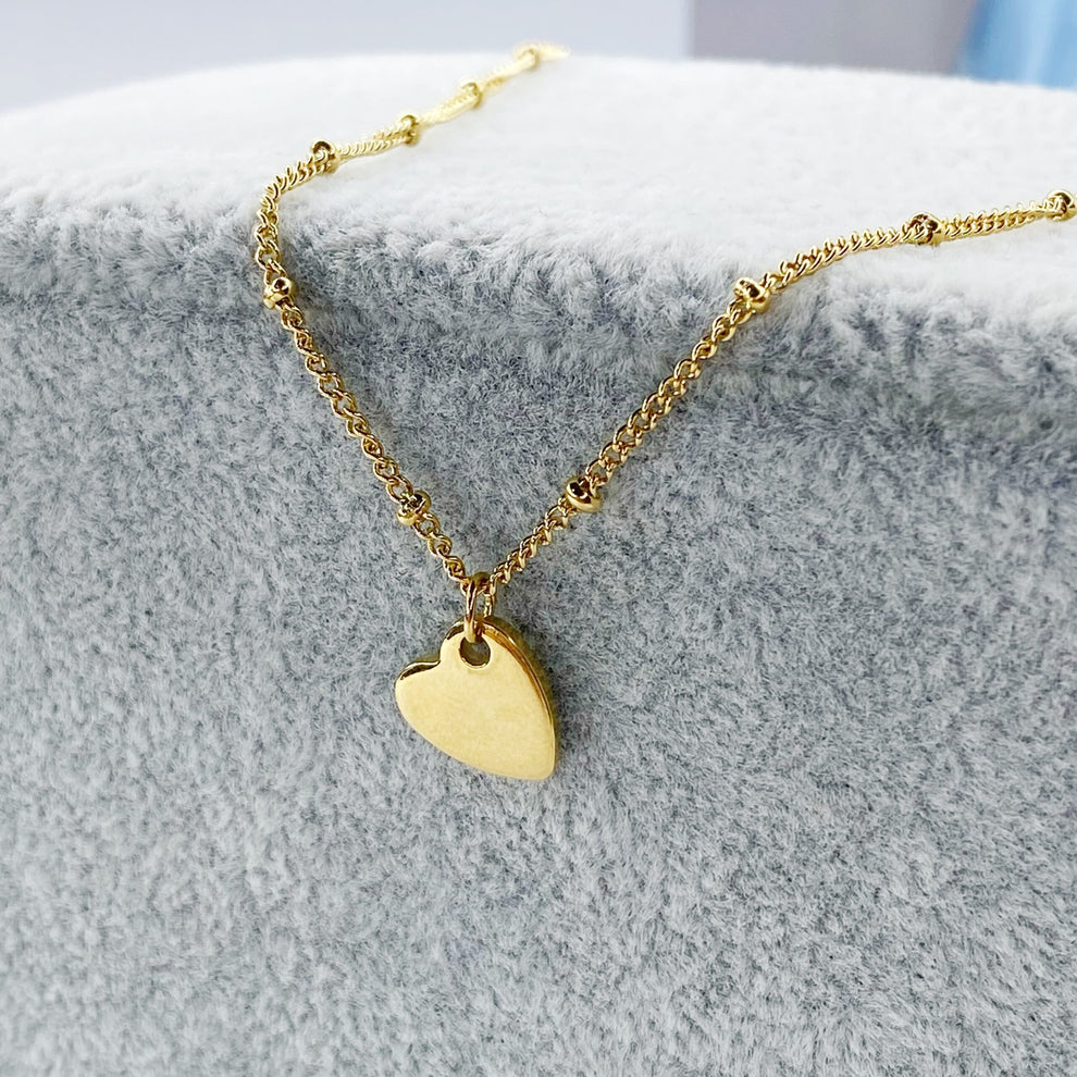 Cadena con corazón – Moon Charm Accesorios & Studio